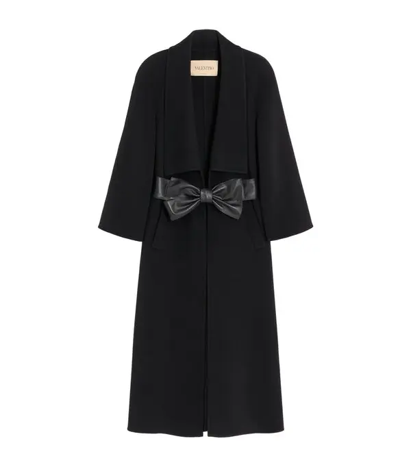 Valentino Garavani Virgin Wool-cashmere Belted Coat