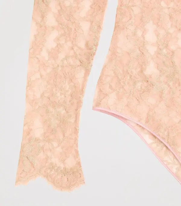 Valentino Garavani Floral Lace Bodysuit