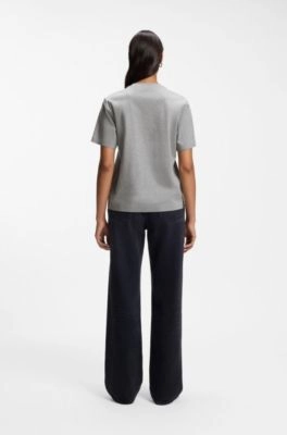 BOSS Relaxed-fit T-shirt In Mercerized Cotton