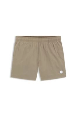 BOSS Swim Shorts With Double B Monogram Trim