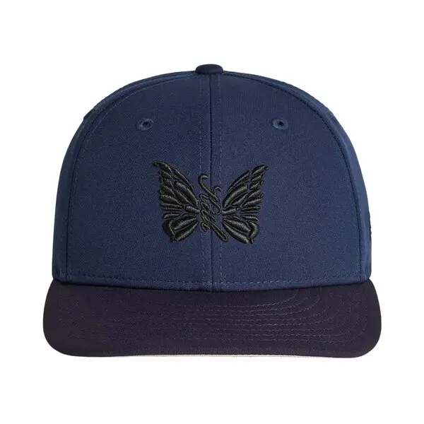 Kith X New Era For Needles Heavy Crepe 59fifty Low Profile Cap 'nocturnal - Black