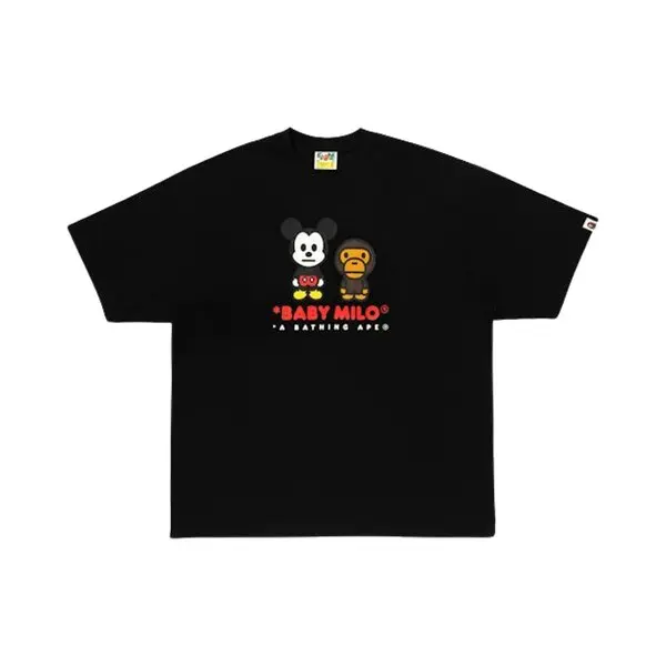 A BATHING APE X Disney Mickey Mouse Milo Relaxed Fit Tee