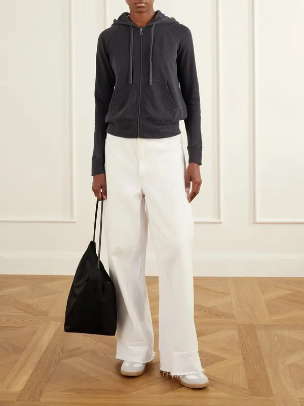 JAMES PERSE French Cotton-terry Hoodie