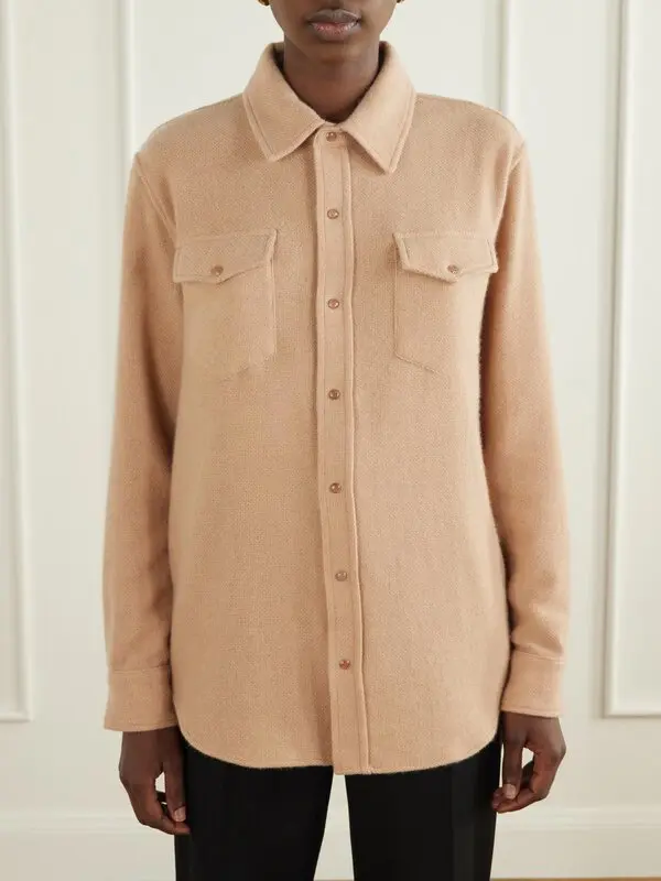 GOD’S TRUE CASHMERE Cashmere Knitted Shirt