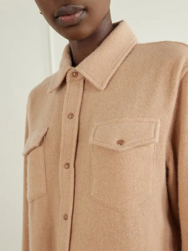 GOD’S TRUE CASHMERE Cashmere Knitted Shirt