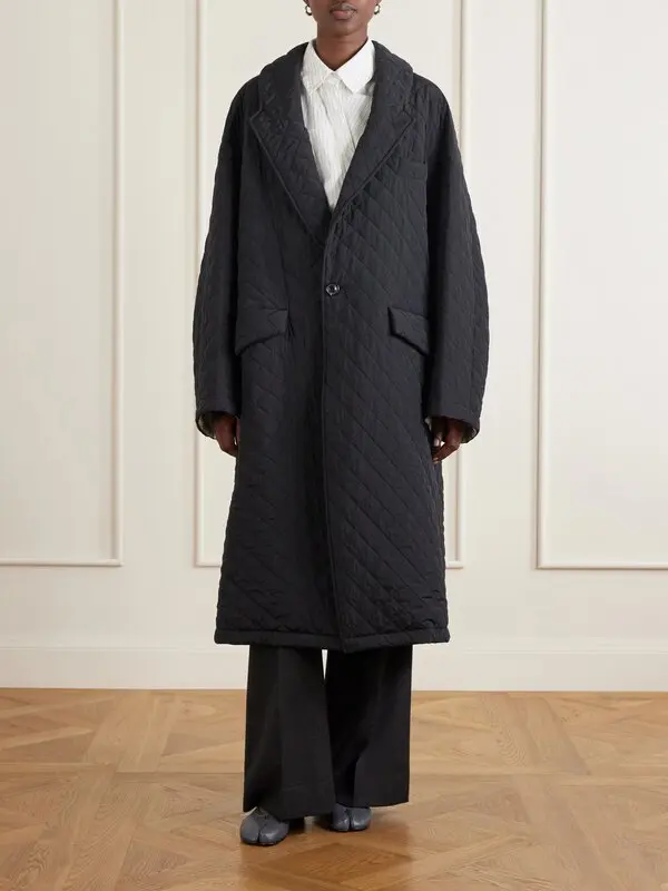 MAISON MARGIELA Quilted Shell Coat