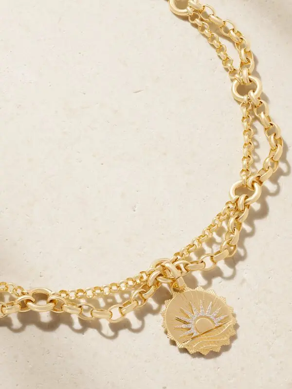 FOUNDRAE New Beginnings 18-karat Diamond Necklace