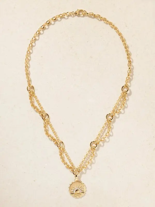 FOUNDRAE New Beginnings 18-karat Diamond Necklace
