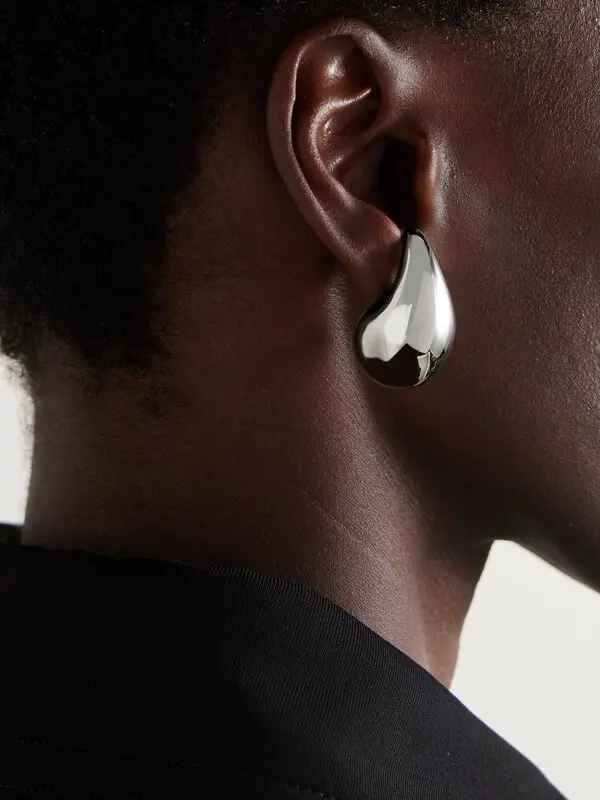 Bottega Veneta Drop Earrings - Silver