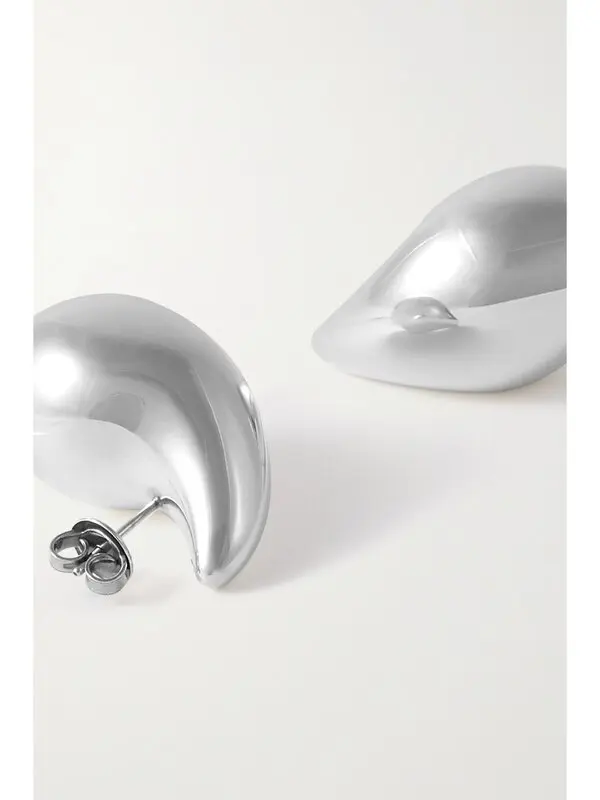 Bottega Veneta Drop Earrings - Silver