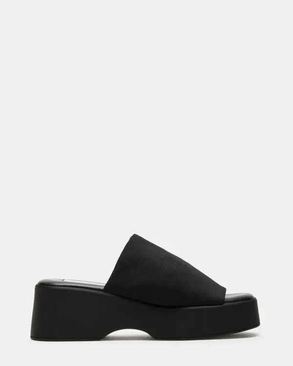 Steve Madden Slinky30 Mule Sandals - Black