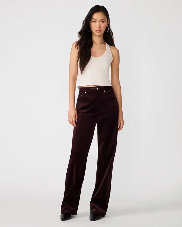 Steve Madden Sydnee Velvet Trousers