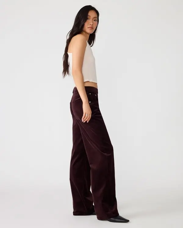 Steve Madden Sydnee Velvet Trousers
