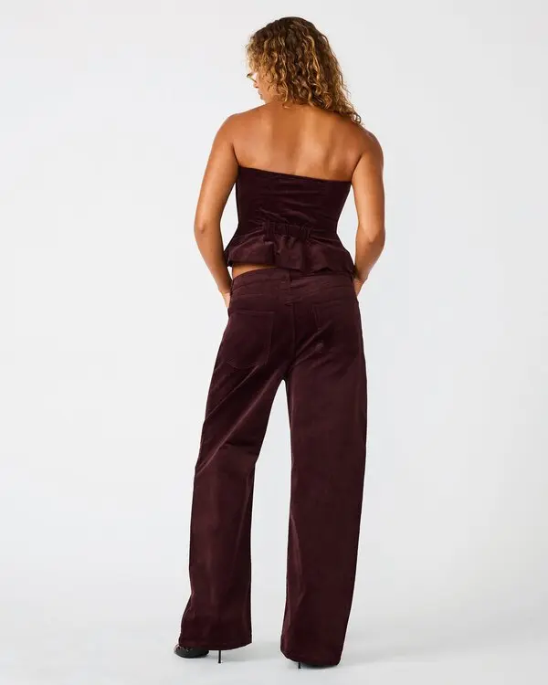Steve Madden Sydnee Velvet Trousers