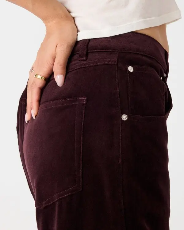 Steve Madden Sydnee Velvet Trousers