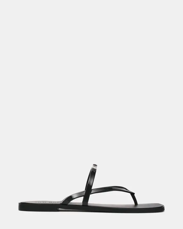 Steve Madden Catalina Jelly Thong Sandals - Black