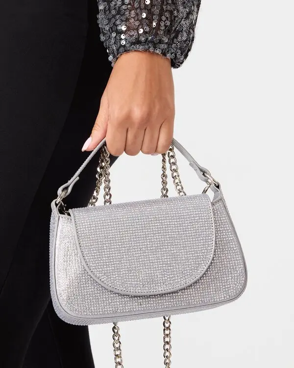 Steve Madden Embellished Top Handle Bag
