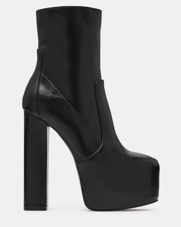 Steve Madden Senara Platform Booties - Black