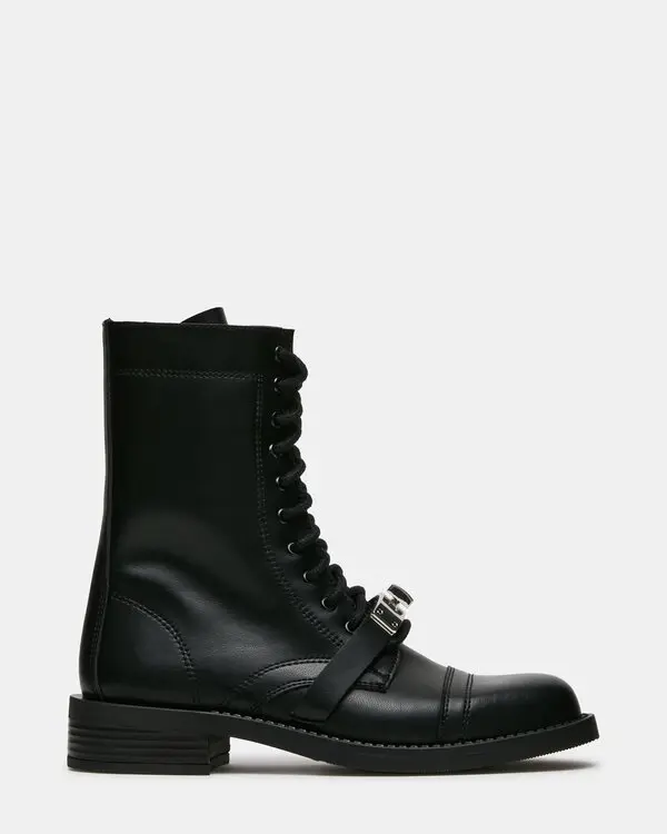 Steve Madden Yuna Lace-up Combat Booties