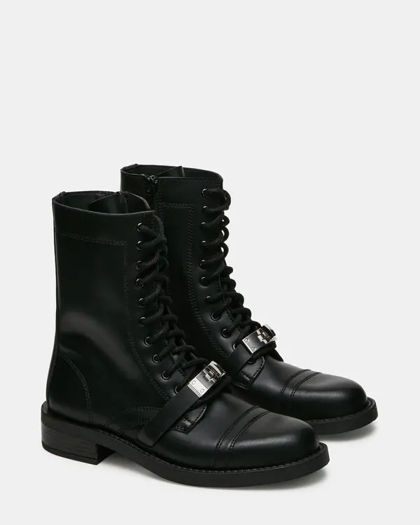 Steve Madden Yuna Lace-up Combat Booties
