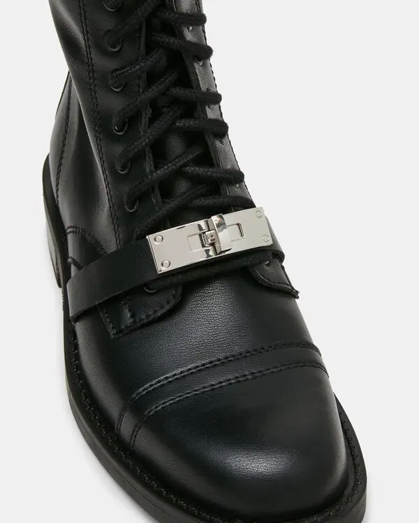 Steve Madden Yuna Lace-up Combat Booties
