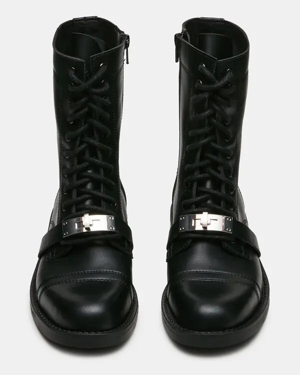 Steve Madden Yuna Lace-up Combat Booties