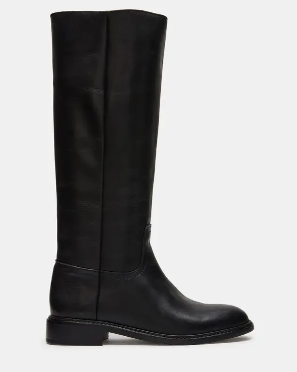 Steve Madden Marna Knee High Boots - Black