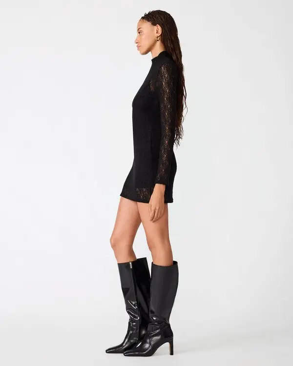 Steve Madden Vivienne Dress Long Sleeve Mesh Dresses