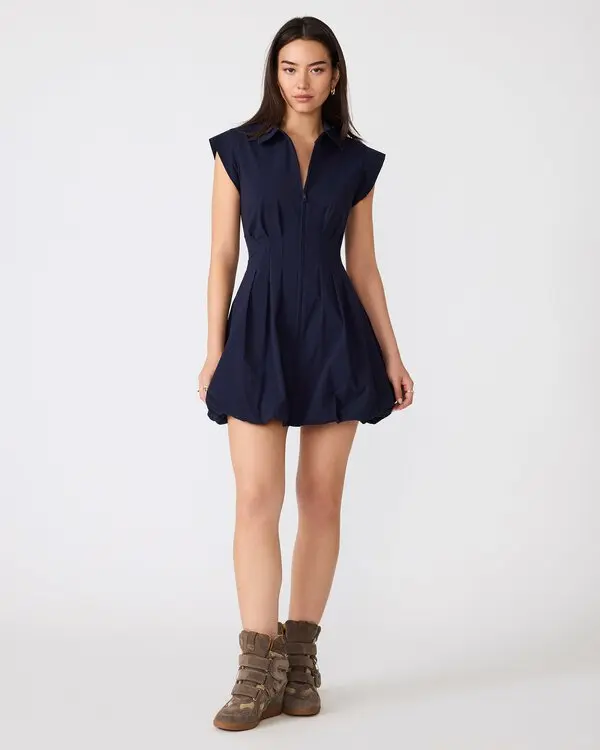Steve Madden Dyanne Dress Sleeveless Bubble Dresses - Midnight