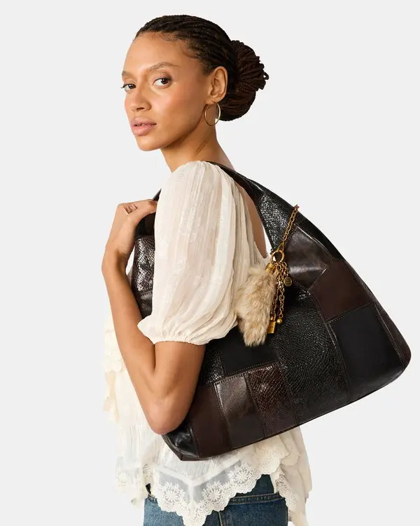 Steve Madden Aurra Patchwork Bag
