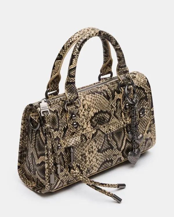 Steve Madden Mini Top Handle Satchel With Charms