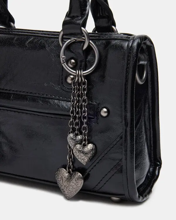 Steve Madden Elide Mini Satchel - Black