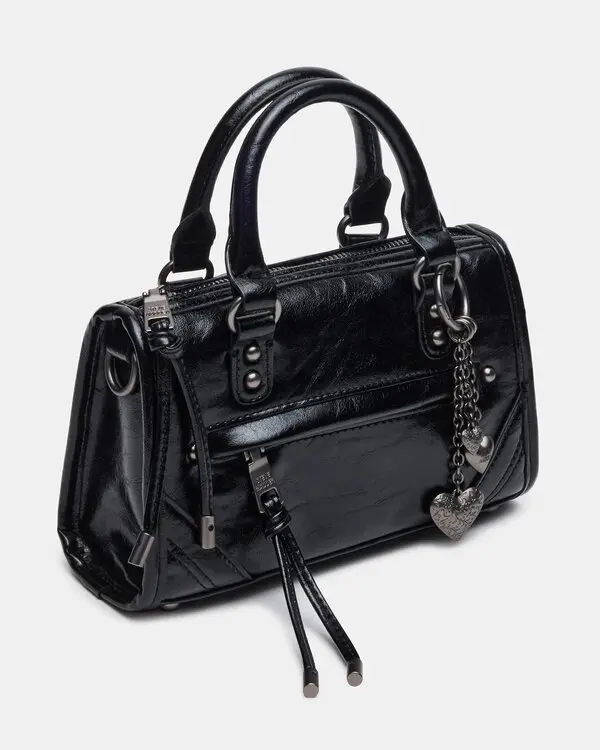 Steve Madden Elide Mini Satchel - Black