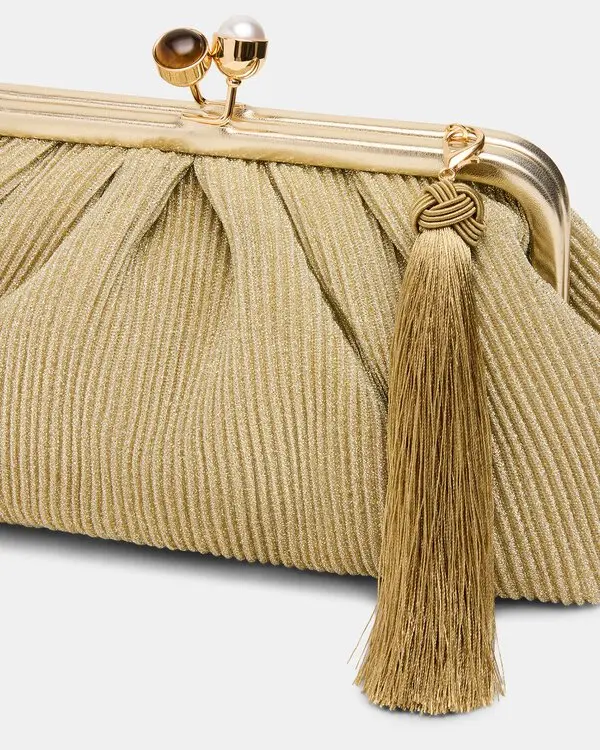 Steve Madden Marisol Plisse Clutch