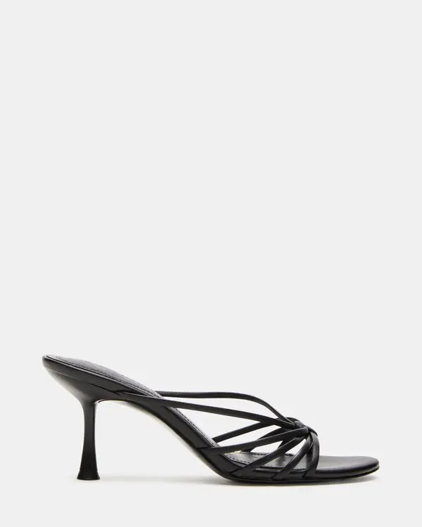 Steve Madden Edna Strappy Heels - Black