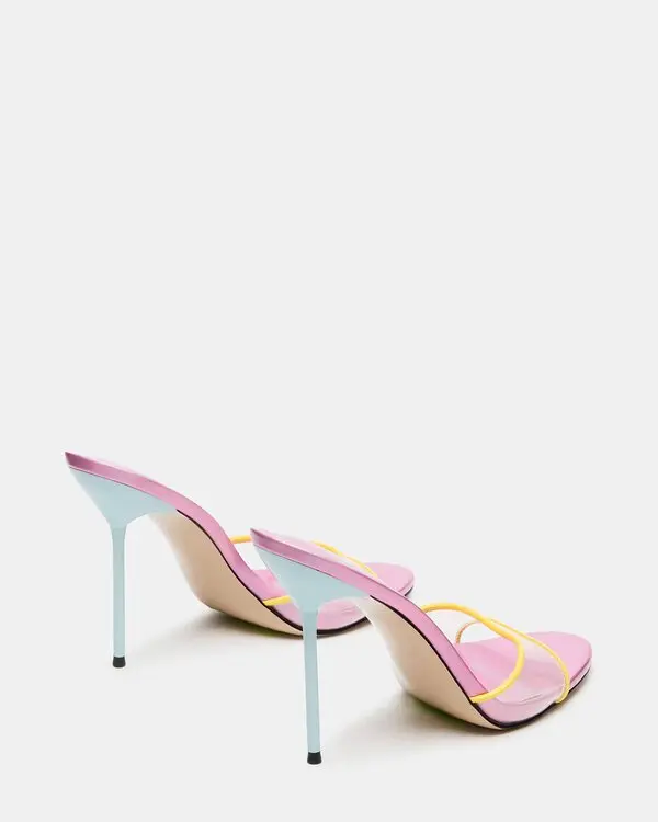 Steve Madden Davina Vinyl Mule Heels