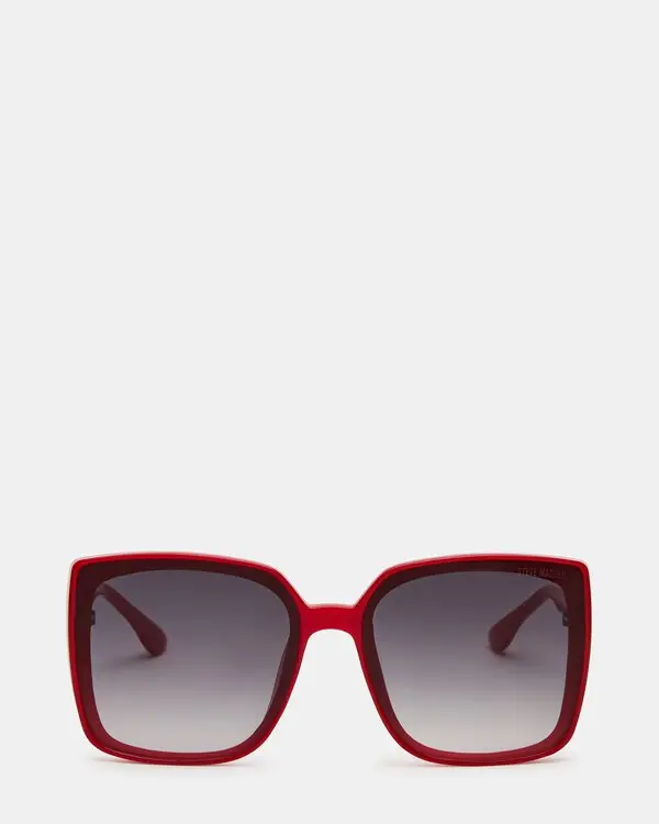 Steve Madden Malerie Sunglasses - Red