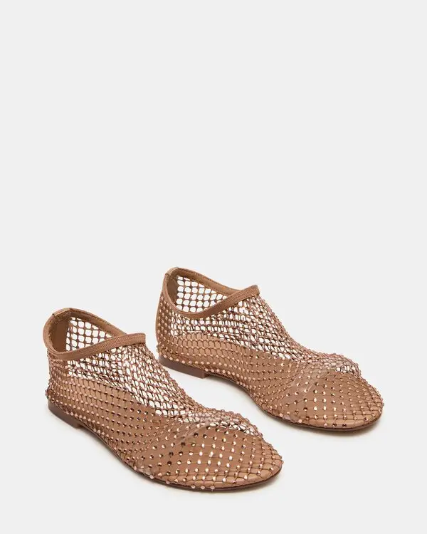 Steve Madden Mino Rhinestones Mesh Flats