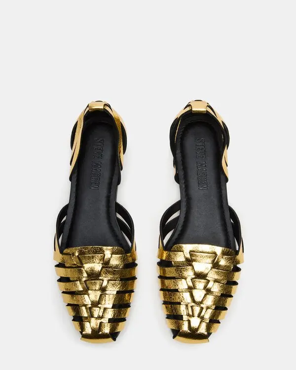 Steve Madden Medlin Square-toe Fisherman Flats
