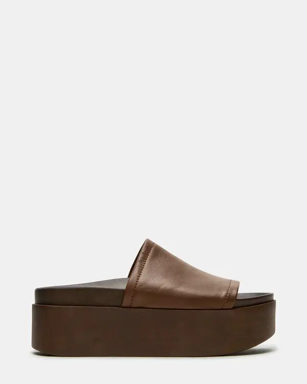 Steve Madden Arwen Mule Sandals - Brown