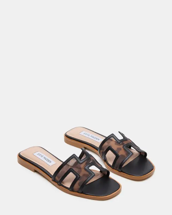Steve Madden Hadyn Mesh Square Toe Sandals