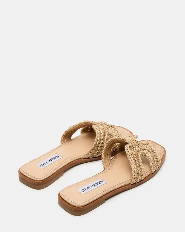 Steve Madden Hadyn Crochet Square Toe Sandals