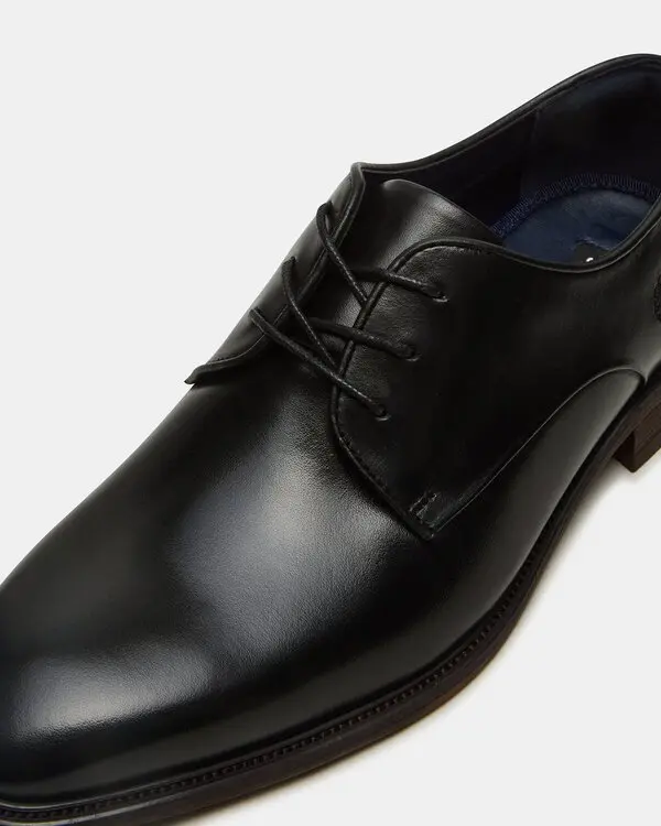Steve Madden Leland Lace-up Dress Shoes - Black