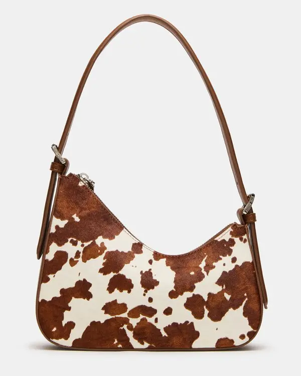Steve Madden Smith Bag Cow Print - Brown Multi