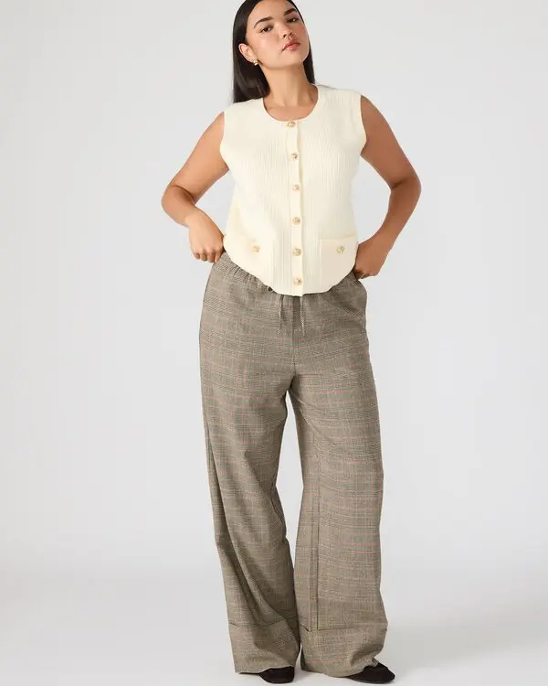 Steve Madden Idra Pant Wide Leg