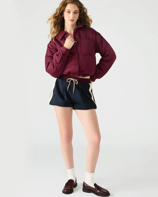 Steve Madden Selma Jacket Long Sleeve Button Up Jackets & Coats