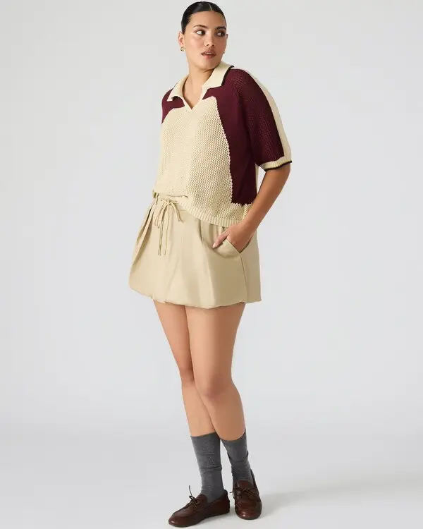 Steve Madden Axon Sweater Short Sleeve Sweaters Tops