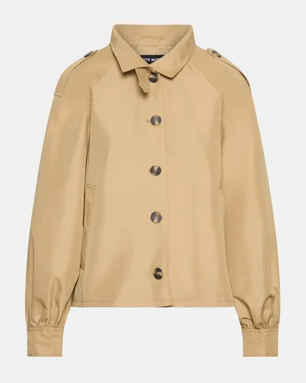 Steve Madden Kaylee Jacket Long Sleeve Button Up Jackets & Coats