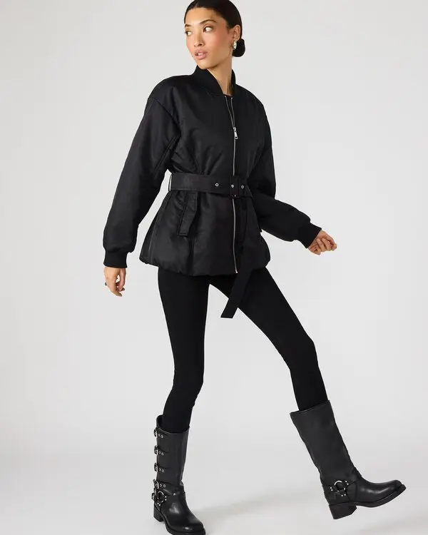 Steve Madden Eryn Jacket Long Sleeve Puffers Jackets & Coats