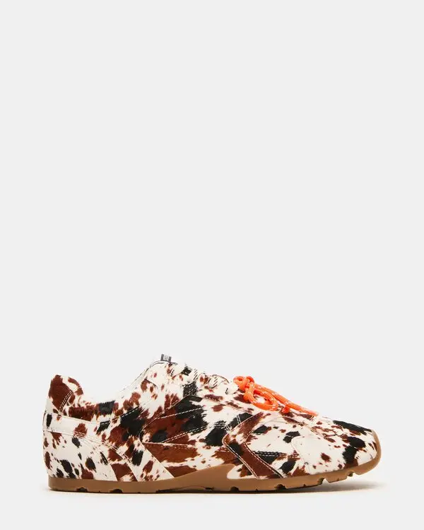 Steve Madden Midas Lace-up Sneakers - Black/white